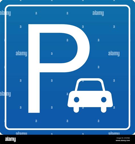Parking Sign Board Vector Illustration Stock Vector Image And Art Alamy