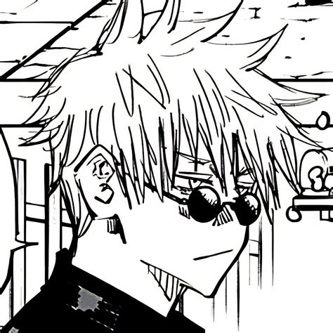 ⩨ Gojo Satoru Jujutsu Mangá Icons Manga