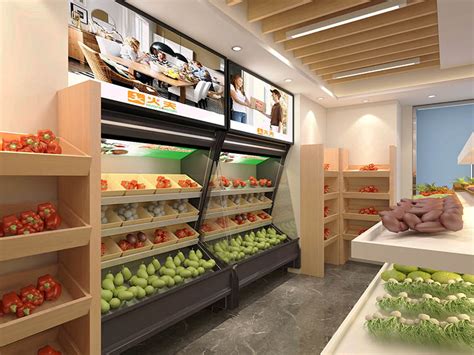 水果店设计 水果店装修设计效果图
