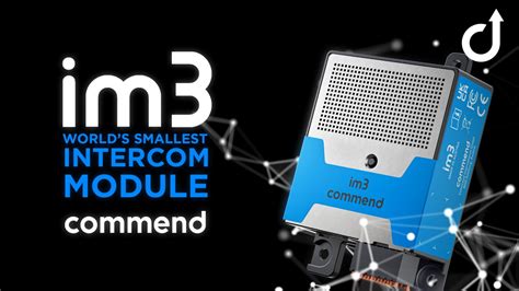 commend on linkedin ip intercom module im3 the world s smallest with
