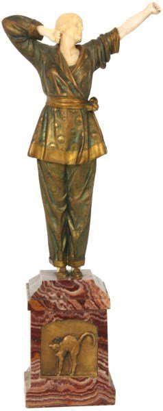 Dimitri Chiparus Bronze Sculpture