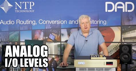 Ntp Technology A S On Linkedin How To Adjust Analog I O Levels On Dad Ax64 Ax32 Ax Center