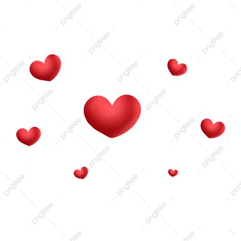 빨간 사랑 하트 일러스트 사랑 하트 모양 빨간 Png 일러스트 및 Psd 이미지 무료 다운로드 Pngtree