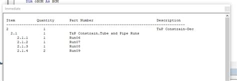 Bom For Listing All Assemblies And Sub Assemblies Autodesk Community
