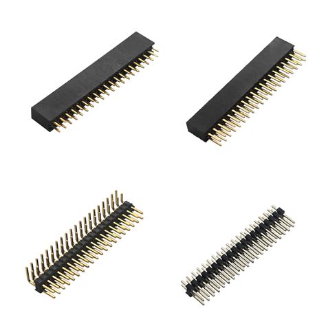4 In 1 Raspberry Pi Gpio Header Kit 2x20 Pins Male To Male Male To Female Gpio Pins For