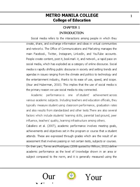 Thesis Intro Rrl Final Pdf Social Media Popular Culture And Media