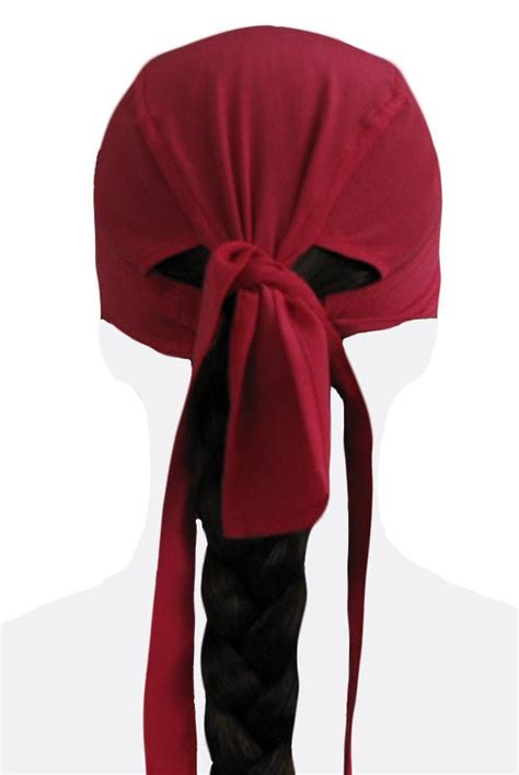 100 Silk Dew Rag Fire Red Durag Doo Rag Du Rag By Roxsince1987