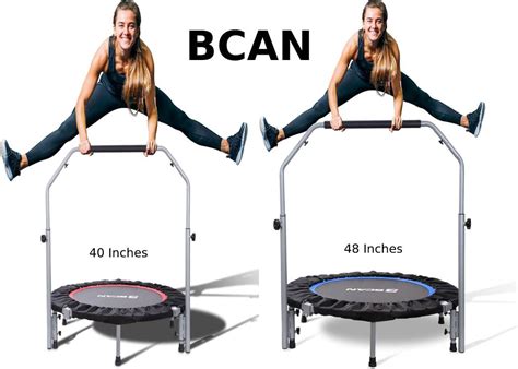 Bcan 4048″ Foldable Mini Trampoline Review Fitness Rebounder