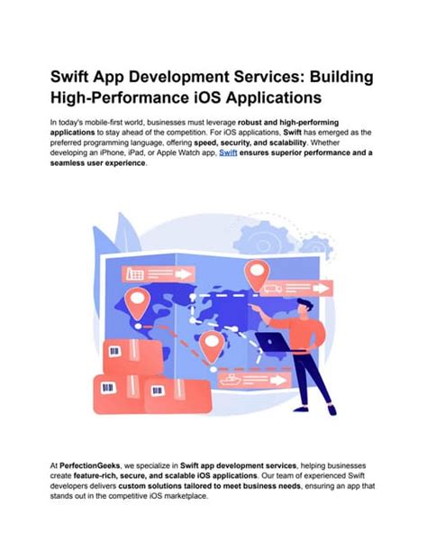 Swift App Development Services Building High Performance Ios
