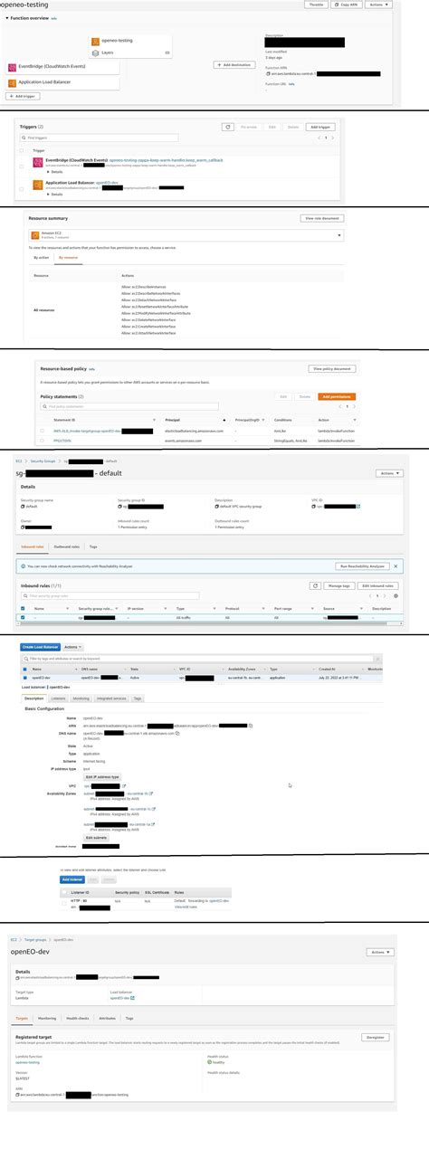 amazon web services aws application load balancer not forwarding