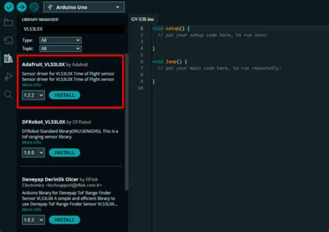 Дальномер Gy 530 и Arduino Uno — Схема подключения и пример кода блог