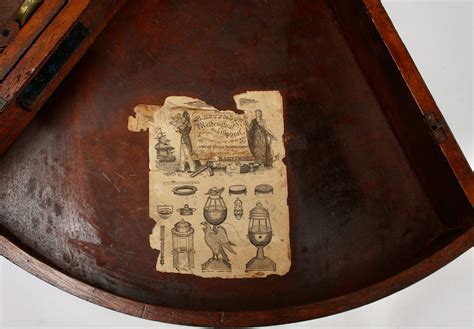 A Double Frame Sextant With Platinum And Gold Scales Etsy