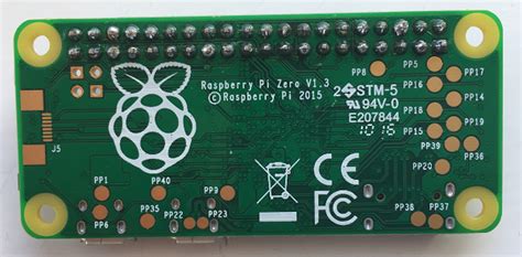 Soldered Pi Zero