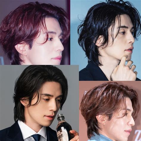 남자 장발 리프컷 리프펌 스타일의 정석 이동욱 헤어 네이버 블로그