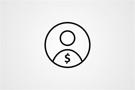 Vector User Line Icon Design Graphic By Kazimabbas1996 · Creative Fabrica