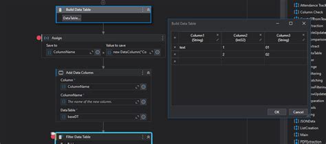 What Is The Purpose Of Column Section In Add Data Column Activities