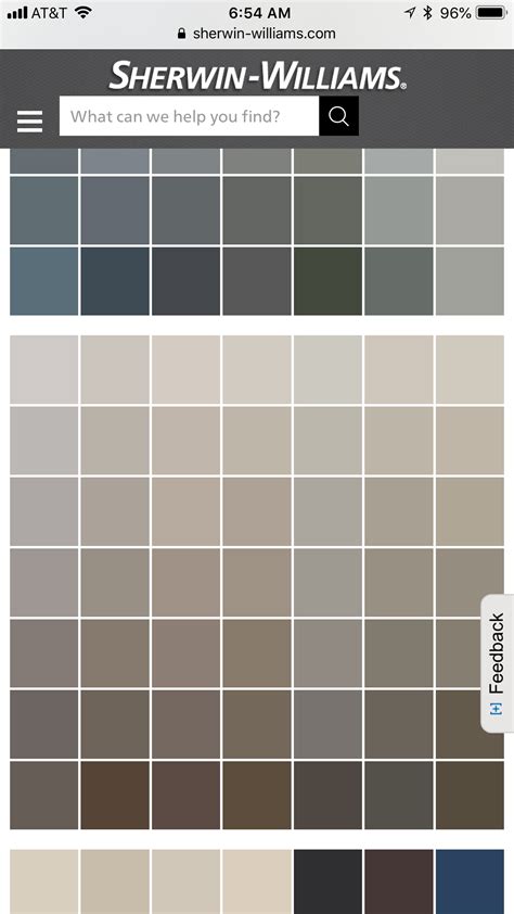 Sherwin Williams Color Palette For Your Home