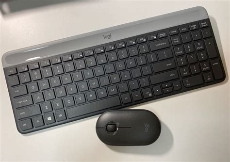 Logitech Keyboard Cum Mouse Set Computers Tech Parts Accessories Mouse Mousepads On