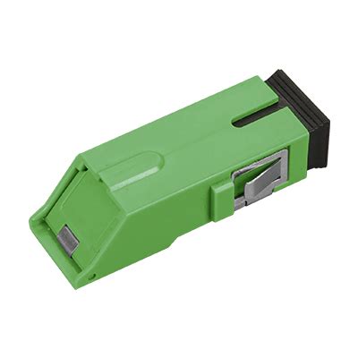 SC APC Auto Inner Shutter Avoid Laser Adapter Simplex Single Mode One Piece Type Without Flange