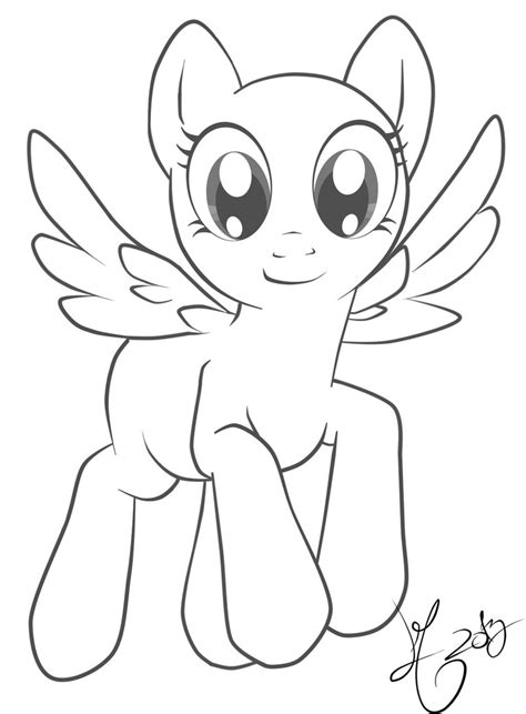Mlp Base Coloring Pages