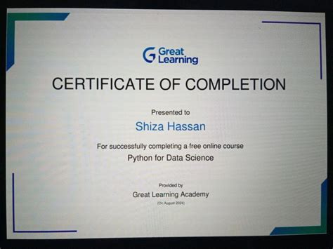 Im Very Excjted To Announce That Ive Completed My Course From