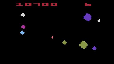 Atari 2600 Asteroids Youtube