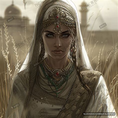 Ai创作图印度英雄人物像 印度美女油画 印度插画手绘装饰画 金色印度插画画册素材 民族女性插画 古印度女神 维吾尔美女插画 印度插画 南亚风情插画 藏族少女插画设计 回族美女民族人物 阿拉伯