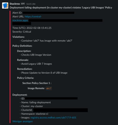 Red Hat Advanced Cluster Security With Openshift Pipelines And Slack