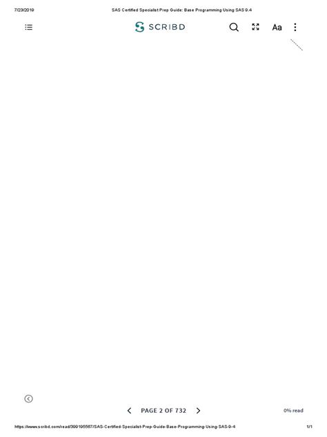 Sas Certified Specialist Prep Guide Base Programming Using Sas 9 4 Pdf Pdf