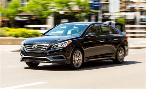 2016 Hyundai Sonata Sport 2 0t Tested Review Car And Driver