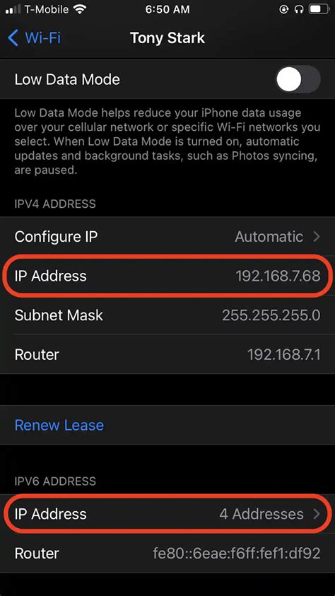How To Find Your Iphones Ip Address Macinstruct
