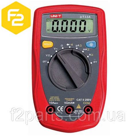 Цифровой мультиметр Uni T Ut33a автоматический тестирование диодов Id 525271041 цена 602