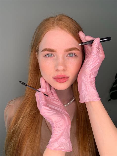 Окрашивание бровей рыженькой Brow Stylist Instagram Brows Eyebrows