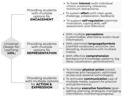 Udl Framework Adapted From Cast 2018 Download Scientific Diagram