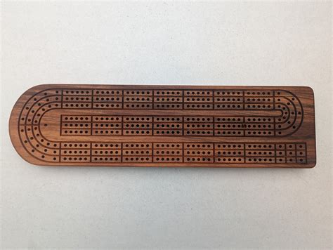 Cribbage Board Three Player Etsy