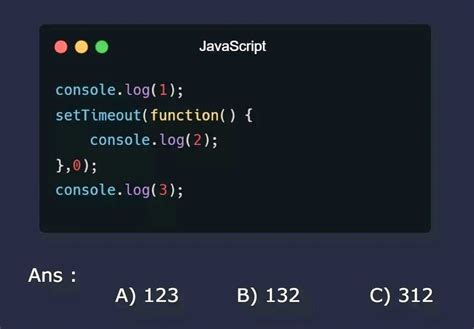 Mohit Saxena On Linkedin Invoking Settimeout With A Callback And Zero