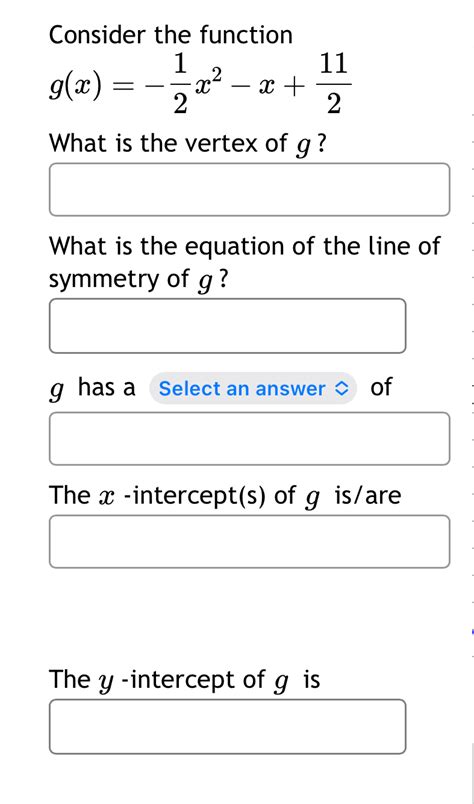 Solved Consider The Functiong X 12x2 X 112what Is The