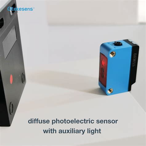 customized distance 2mm 4m diffuse photoelectric sensor with background suppression