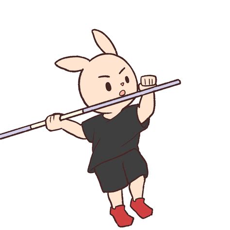 Animated Illustration Of Javelin Throw Ugokawa
