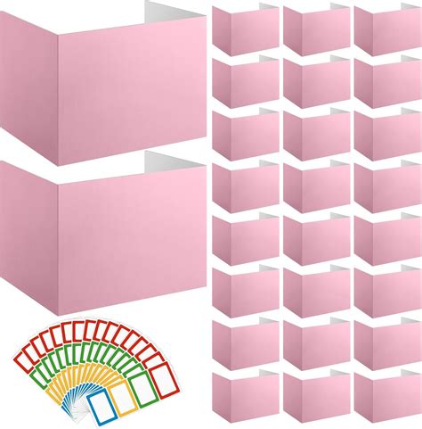 Amazon Com Gueevin Pieces Desk Dividers Classroom Privacy Boards For Babe Desk Divider