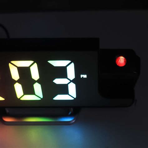 The Projection LED Digital Clock With Alarm Time And Date Functions