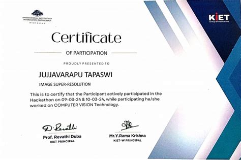 Tapaswi Jujjavarapu On Linkedin Hackathon Computervision