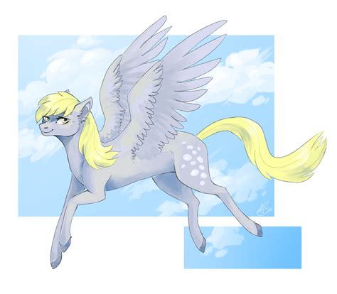 Derpy Хайрез By Lunarkisa Derpy Дерпи Mlp Art Minor второстепенные персонажи My