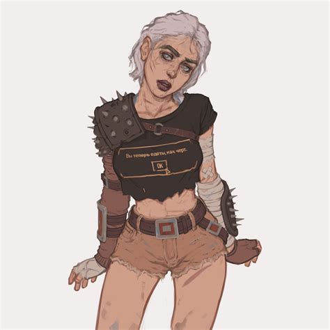 Fallout New Vegas Fiend Girl By Igorlevchuk On Deviantart