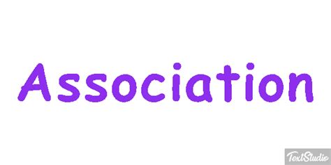 Association Word Animated  Logo Designs