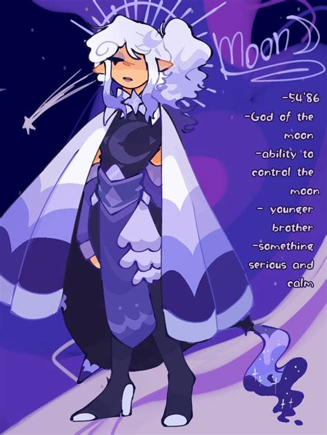 Moon [sun And Moon Au] Concept Art Characters Character Design