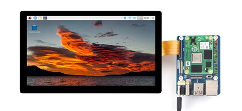 Waveshare 7 Lcd Integrovatelný Displej 1024×600 Hdmi Ips Kapacitní Rpishopcz