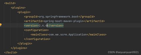 spring boot maven plugin插件爆红问题及解决方案 java 脚本之家