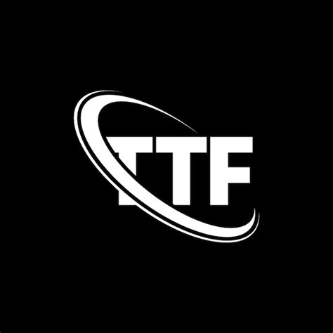Premium Vector Ttf Logo Ttf Letter Ttf Letter Logo Design Initials