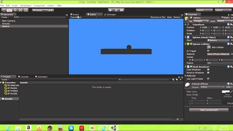 1a make a simple game unity basics youtube
